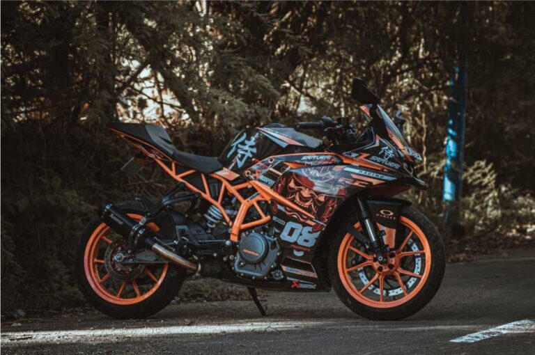KTM Rc Samurai Edition 125-200-390 (BS4-BS6) [Full Body Wrap / Decal ...