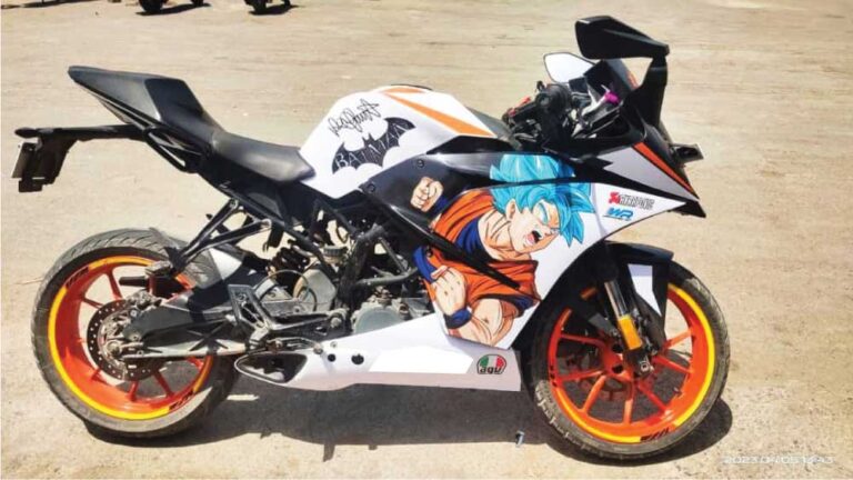 KTM Rc Goku Edition 125-200-390 (BS4-BS6) [Full Body Wrap / Decal ...