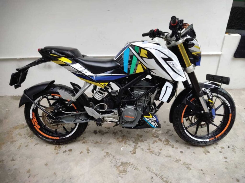KTM Duke Superduke Livery Design 125-200-390 (BS4-BS6) [Full Body Wrap ...