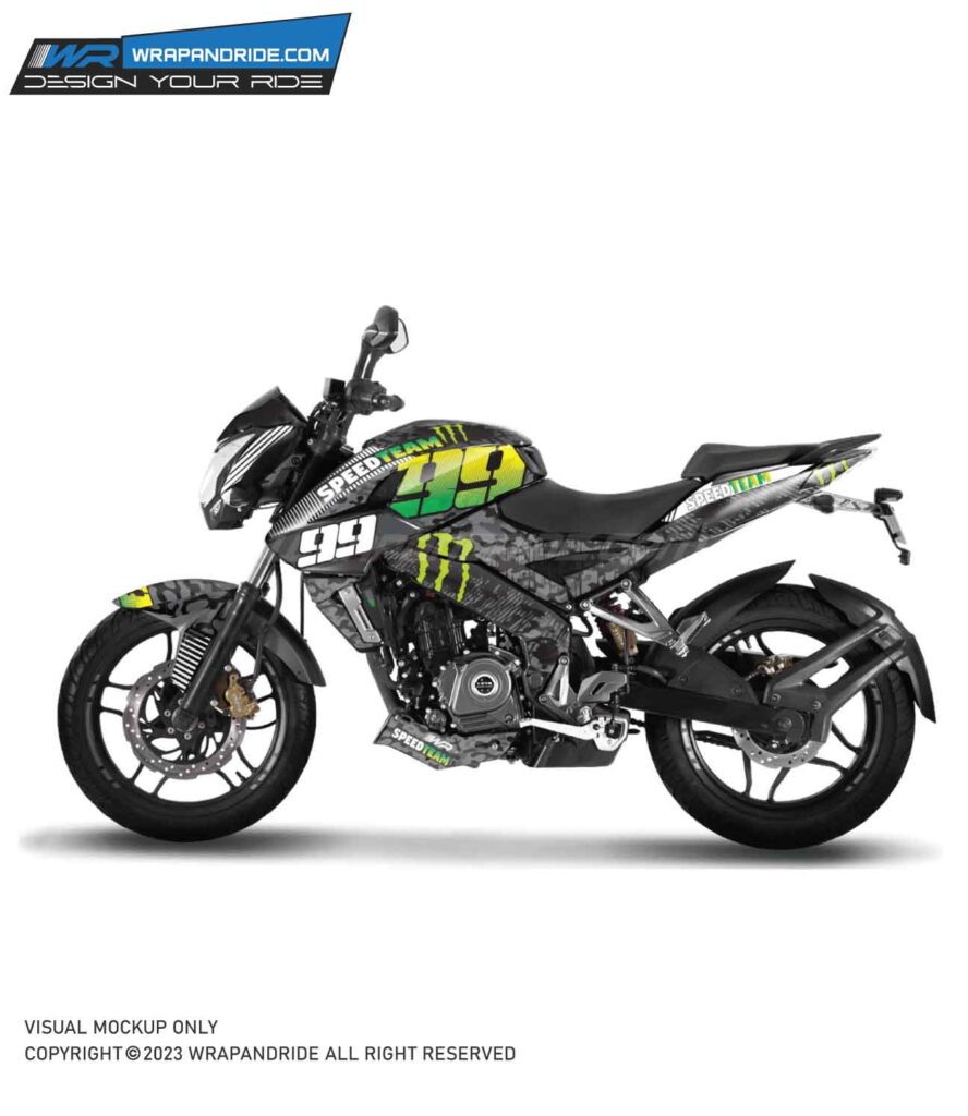 Pulsar NS Speedteam Design [Full Body Edge To Edge Wrap / Decal ...