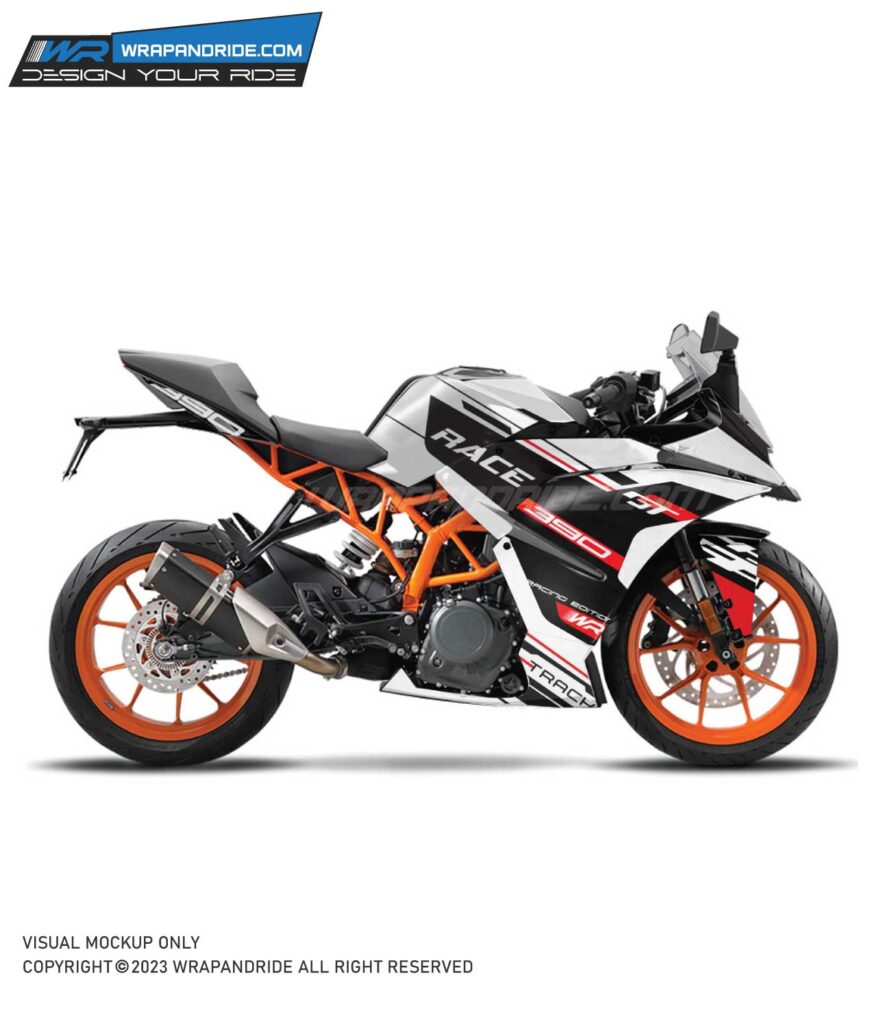 KTM Rc Gp Edition 125-200-390 (BS4-BS6) [Full Body Wrap / Decal ...