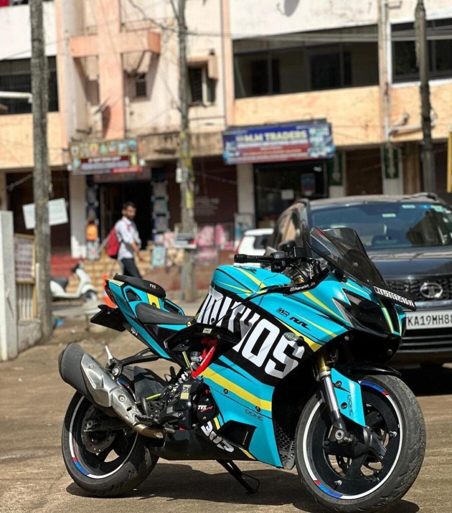 TVS RR310 Mithos Design [Full Body Edge To Edge Wrap / Decal / Sticker ...