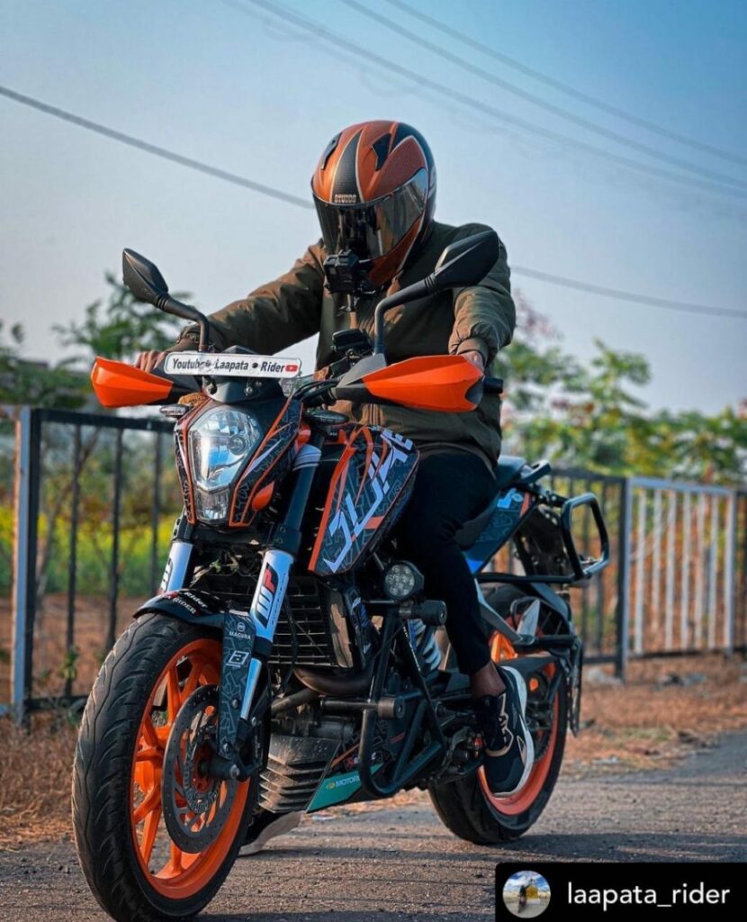 KTM Duke Slashed Design 125-200-390 (BS4-BS6) [Full Body Wrap / Decal ...