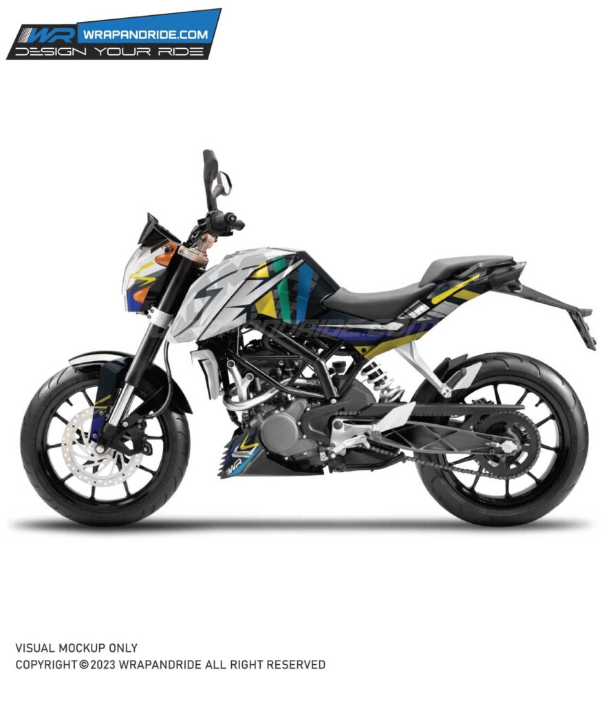 KTM Duke Superduke Livery Design 125-200-390 (BS4-BS6) [Full Body Wrap ...