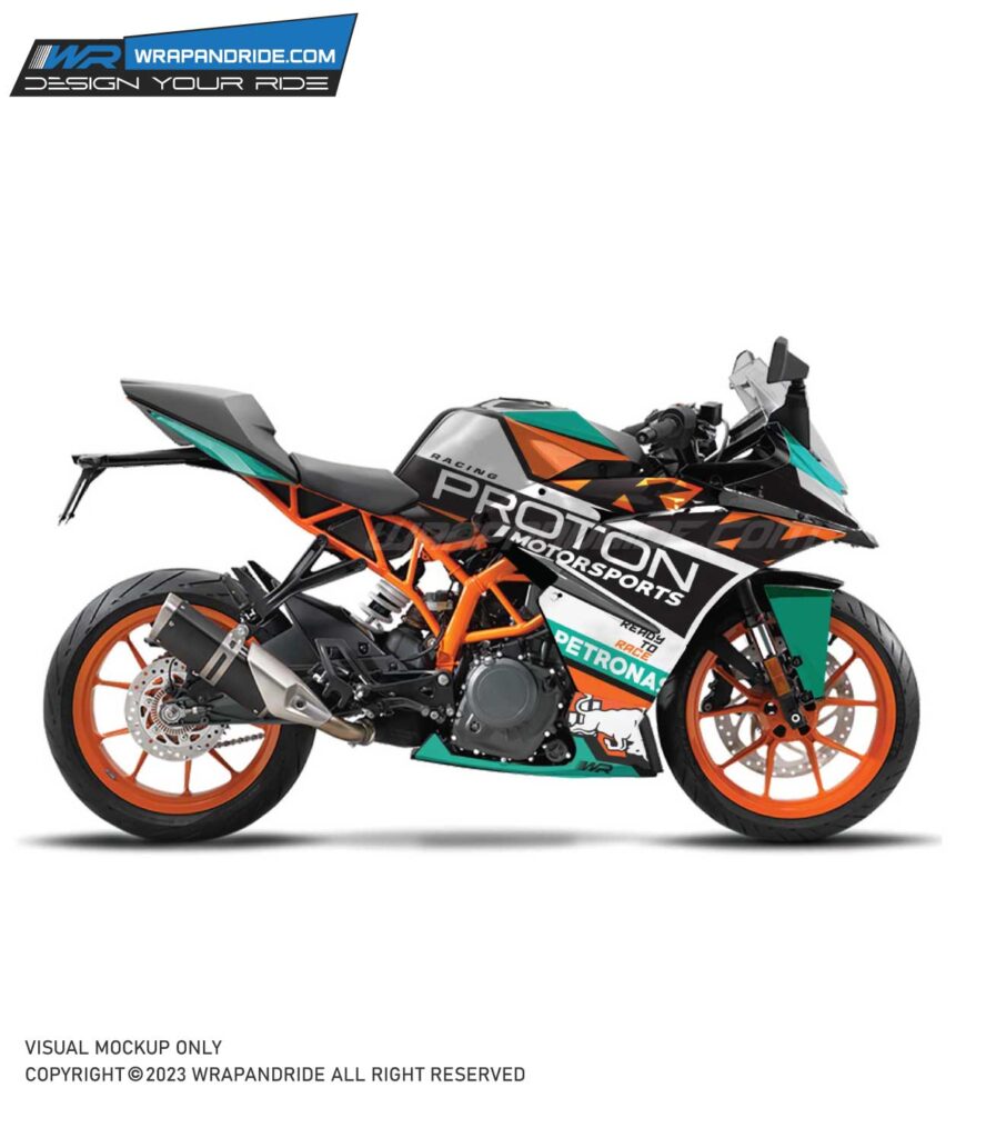 KTM Rc Proton Design 125-200-390 (BS4-BS6) [Full Body Wrap / Decal ...