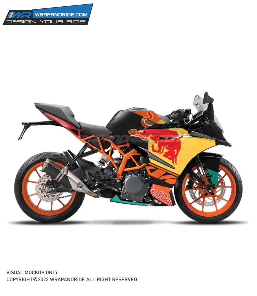 KTM Rc RB Design 2 125-200-390 (BS4-BS6) [Full Body Wrap / Decal ...