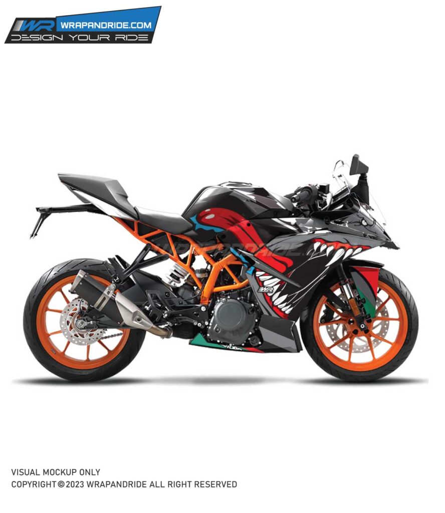 KTM Rc Monster Edition 125-200-390 (BS4-BS6) [Full Body Wrap / Decal ...