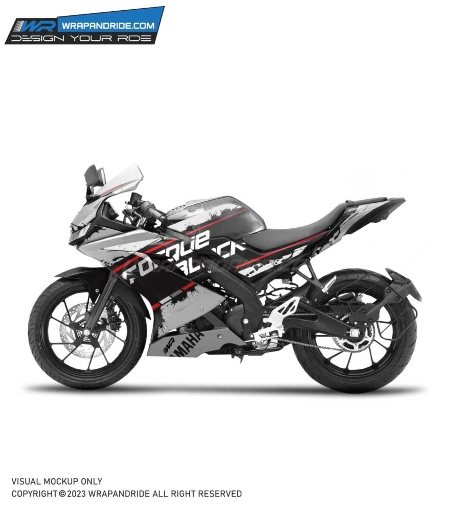 Yamaha V3 Torque Block Design [Full Body Edge To Edge Wrap / Decal ...