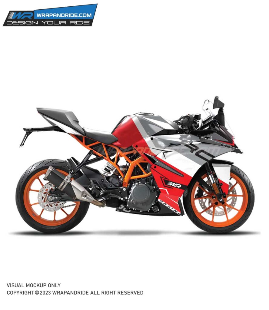 KTM Rc Storm Edition 125-200-390 (BS4-BS6) [Full Body Wrap / Decal ...