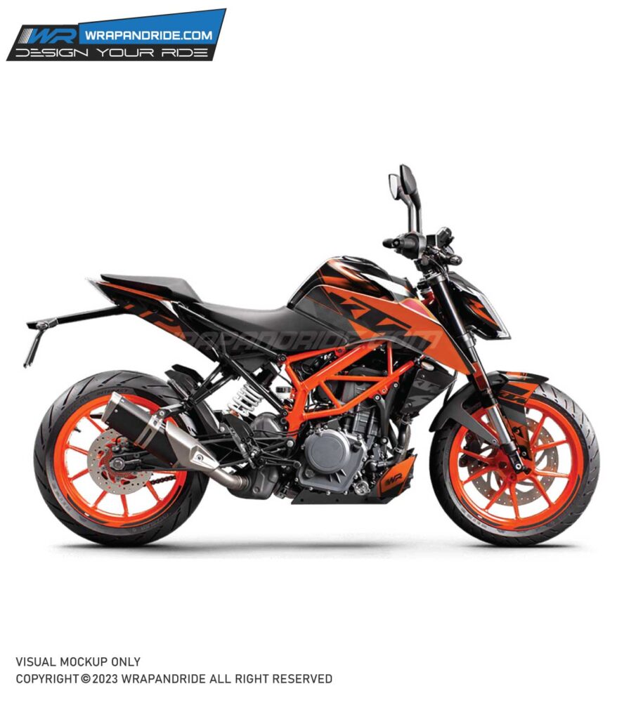 KTM Duke Arkade Edition 125-200-250-390 (BS4-BS6) [Full Body Wrap ...