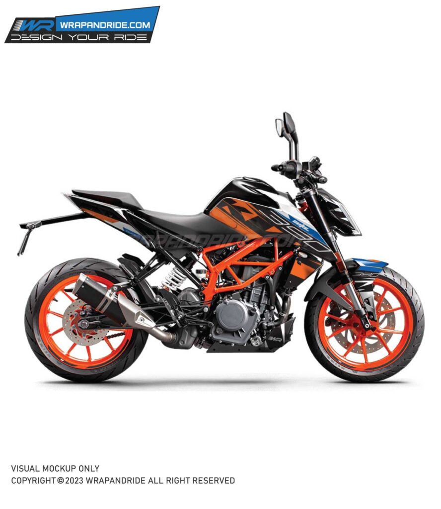 KTM Duke Official Edition 125-200-250-390 (BS4-BS6) [Full Body Wrap ...