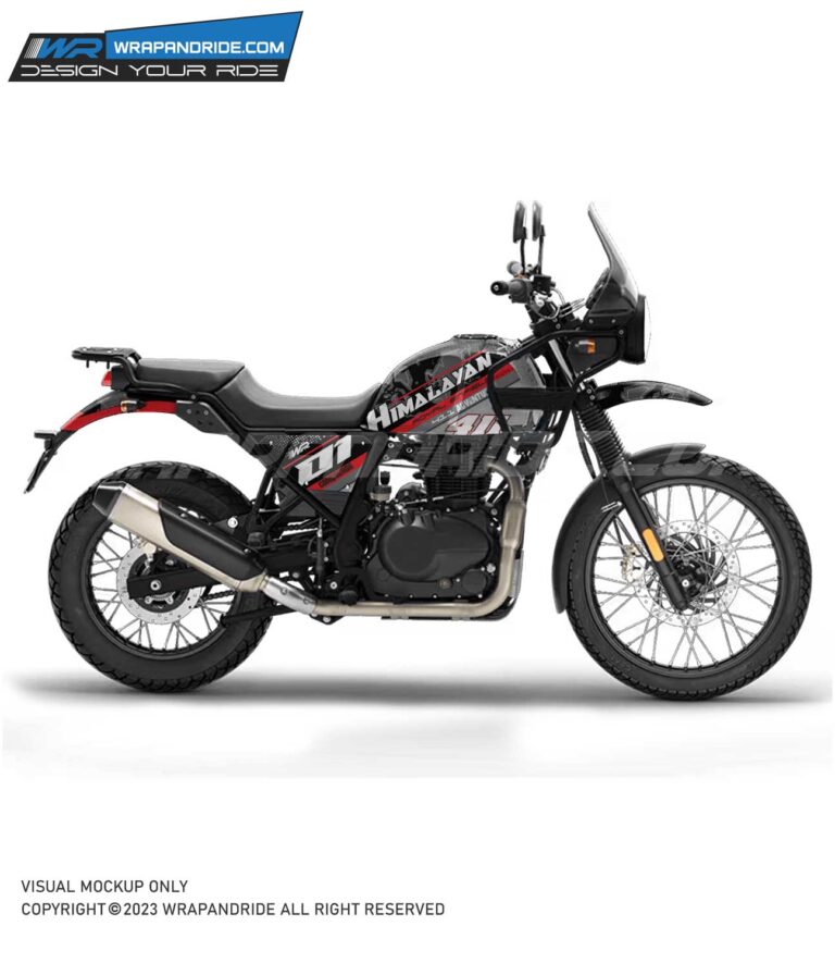 Royal Enfield Himalayan Conqueror Edition [Full Body Wrap / Decal ...