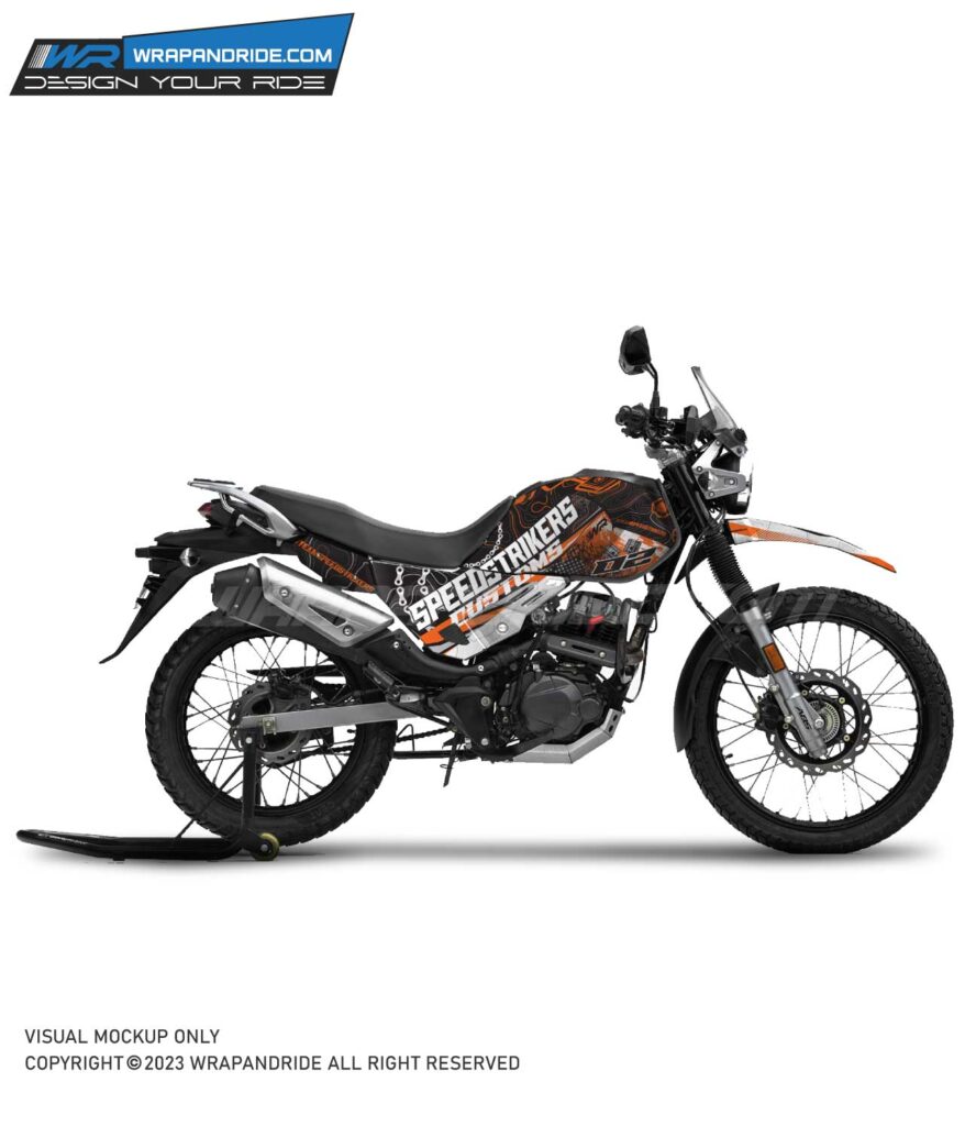 Hero Xpulse 200 Speedstrikers Design [Full Body Wrap / Decal / Sticker ...