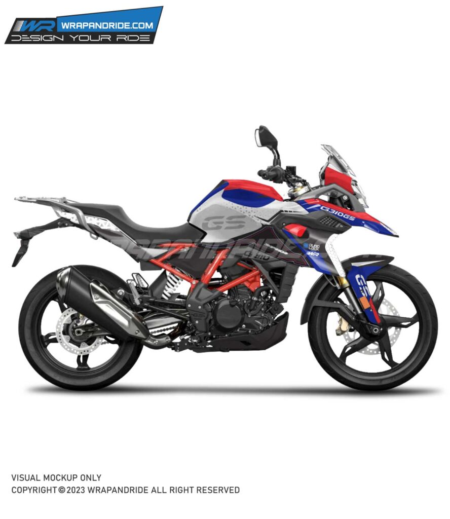 BMW G 310 GS Explorer Edition [Full Body Wrap / Decal / Sticker Kit ...