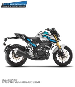 Yamaha MT 15 Scratches Design [Full Body Edge To Edge Wrap / Decal ...