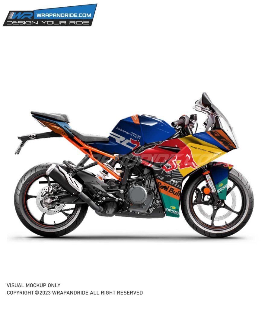 KTM Rc RB Design 1 Edition 125-200-390 [Full Body Wrap / Decal ...