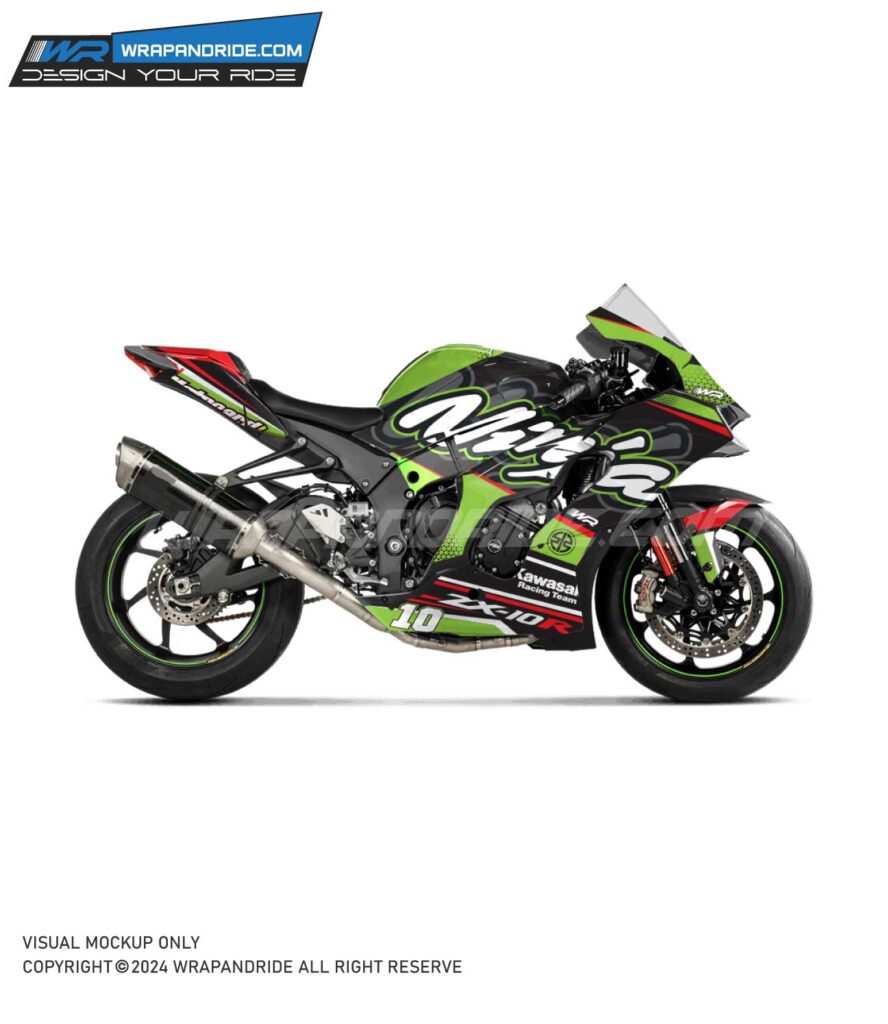 Kawasaki ZX10R 2021-2023 Racetech Edition [Full Body Wrap / Decal ...