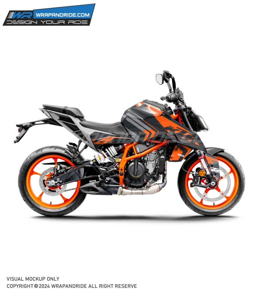 KTM Gen-3 Duke Powerkit Design 250-390 (BS4-BS6) [Full Body Wrap ...