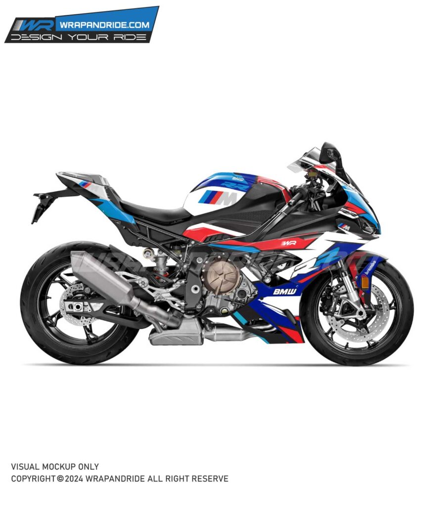 BMW S1000RR Msport Edition 2019-2022 [Full Body Edge To Edge Wrap ...